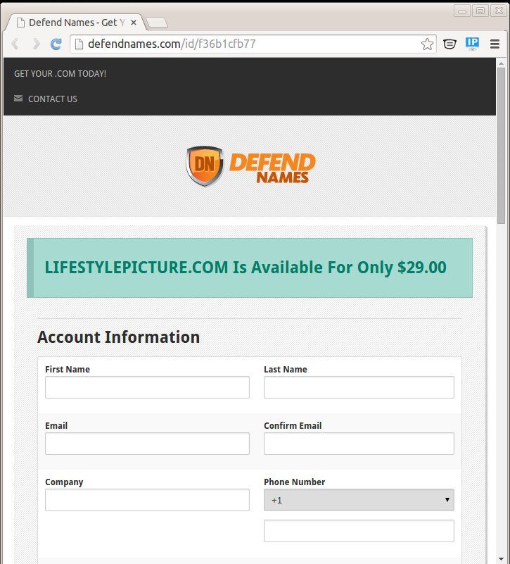 Fake domain name sales | Marc Kranat